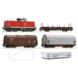 41505 z21 digital starter set diesel locomotive series 2048 with one ...