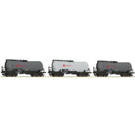 37616 3-piece set slurry wagons ERMEWA, DB AG