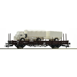 67496 Rungenwagen, ÖBB mit Steyr 680 des ÖBH