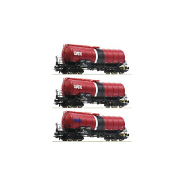 76088 3 piece set: Slurry wagons