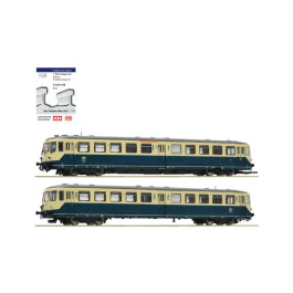 72083 Accumulator railcar class 515 and control cab car, DB