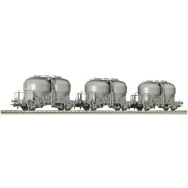 66012 3-piece Silo wagon set of the SBB
