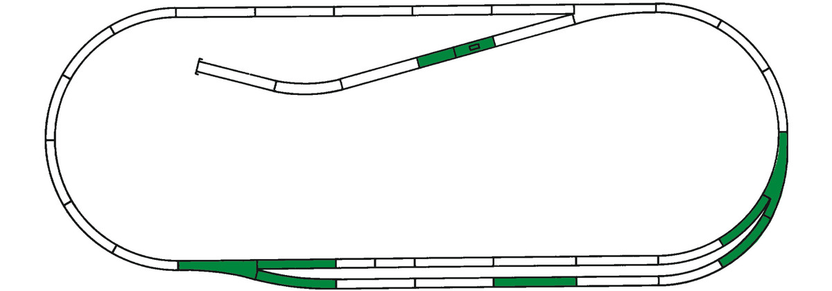 42011 ROCO LINE track set C