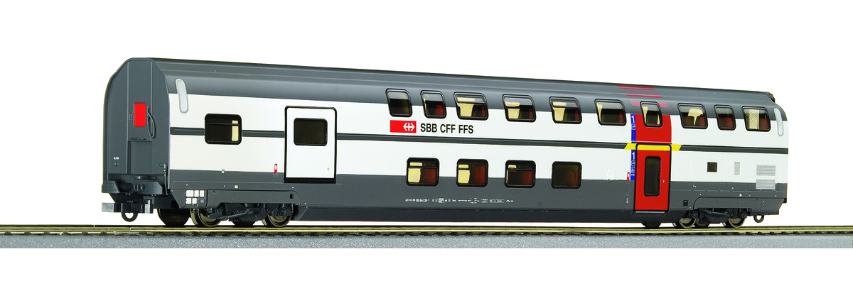 45461 SBB double-decker IC 2000 1st class passenger car