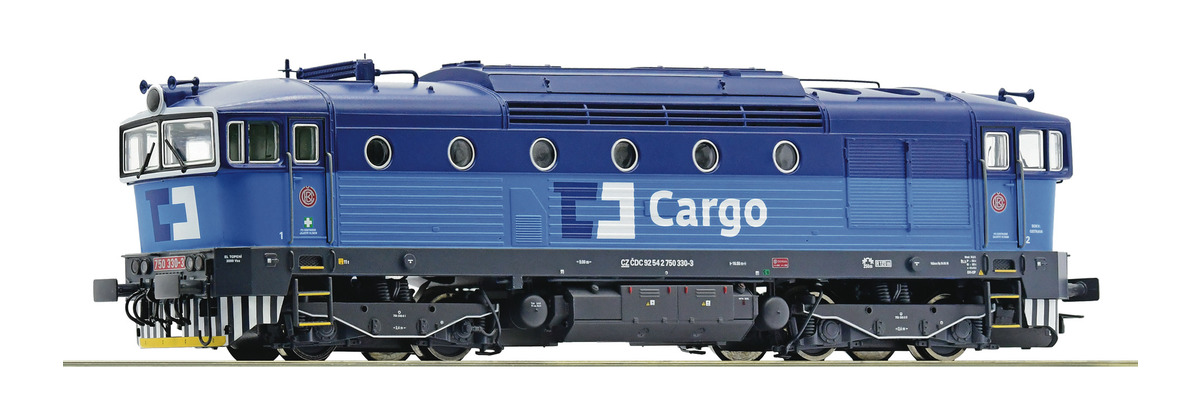 7300009 Locomotiva diesel gruppo 750, CD Cargo