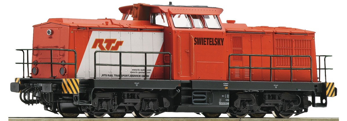 72840 Diesellokomotive BR 204 der RTS