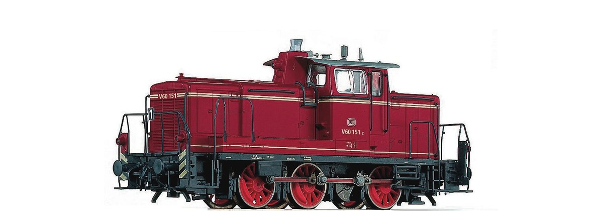 69377 Diesellokomotive BR V60 der DB in Wechselstromausführung