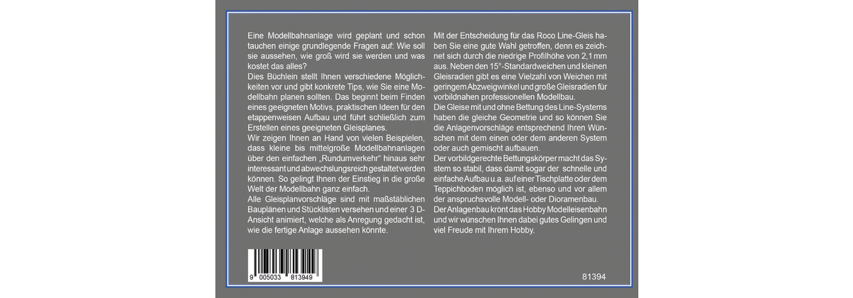 81394 ROCO Gleispläne H0 (ROCO LINE)