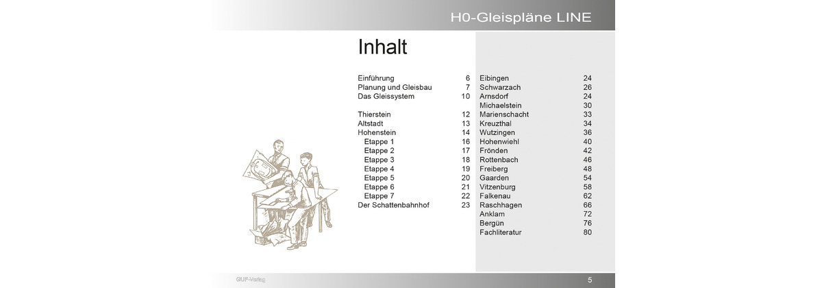 81394 ROCO LINE track plans H0 - German